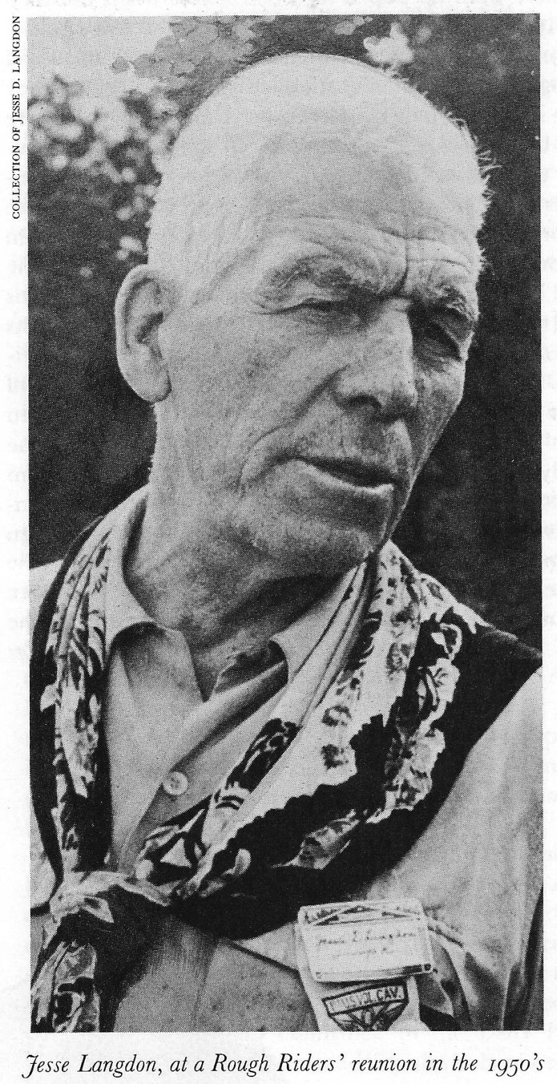 Jesse D. Langdon: Last of the Rough Riders (Aug 69,Vol:20 Issue:5)